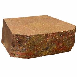 3-1/2 x 11-1/2 Autumn Blend Crestone® Beveled Retaining Wall Block at ...