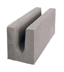 6 x 8 x 16 Solid Bottom Bond Beam Block at Menards®