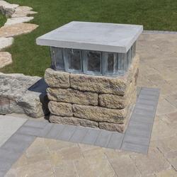5 x 17 Autumn Blend Tumbled Catalina Pillar Block at Menards®