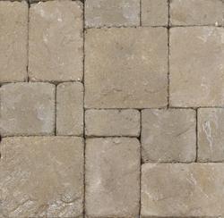 3 x 6 Tan Tumbled Belgian Reversible Paver at Menards®
