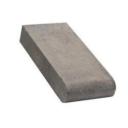 6 x 13 Quarry Gray Bullnose Retaining Wall Cap at Menards®