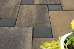 16 x 16 Quarry Gray Holland Plaza Paver at Menards®