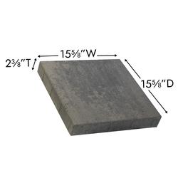 16 x 16 Quarry Gray Holland Plaza Paver at Menards®