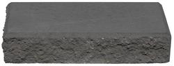 4 x 20 Charcoal Kendall Splitface Corner Freestanding Wall Block at ...