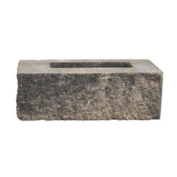 6 x 18 Quarry Gray Denver Corner Wall Block at Menards®