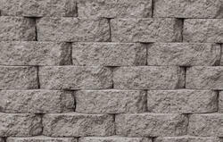 3-1/2 x 11-1/2 Gray Crestone® Beveled Retaining Wall Block at Menards®