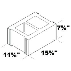 12 x 8 x 16 Regular Construction Block at Menards®