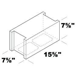 8 x 8 x 16 Cap Construction Block at Menards®