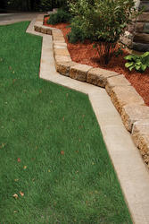 5 x 10 Quarry Gray Small Tumbled Catalina Freestanding Wall Block at ...