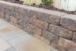 5 x 15 Autumn Blend Tumbled Catalina Freestanding Wall Block at Menards®