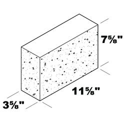 4 x 8 x 12 Split Face Corner Construction Block at Menards®