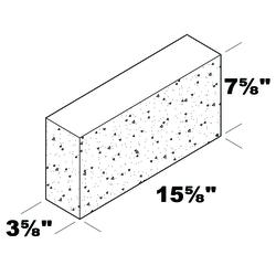 4 x 8 x 16 Split Face Corner Construction Block at Menards®