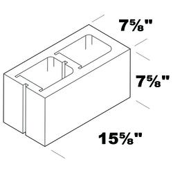 8 x 8 x16 Utility/Lintel at Menards®