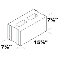 8 x 8 x 16 60% Solid Construction Block at Menards®