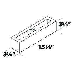 4 x 4 x 16 Half-High Construction Block at Menards®