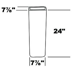 8" x 8" x 24" Clay Modular Flue at Menards®