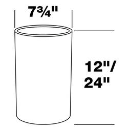 6" ID x 12" Clay Round Flue at Menards®