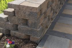 6 x 18 Quarry Gray Denver Corner Wall Block at Menards®