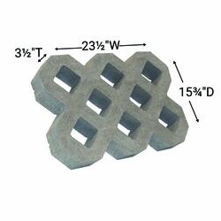 24 x 16 Gray Turfstone Paver at Menards®