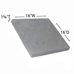 16 x 16 Charcoal Wetcast Yorkstone Paver at Menards®