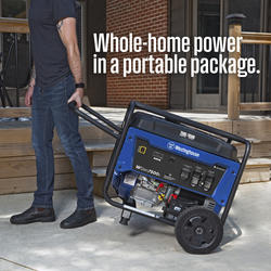 Westinghouse 7,500 Running 9,500 Starting Watt Gasoline Portable ...