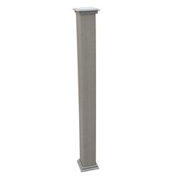 UltraDeck® Rustic™ 4' Gray Composite Post Kit at Menards®