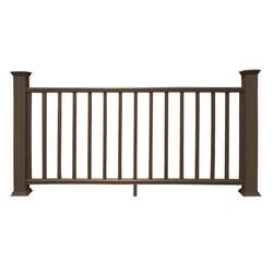 UltraDeck® Rustic™ 6' Hickory Composite Rail Section Kit at Menards®