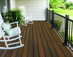 UltraDeck Inspire® 8' Spanish Cedar Low-Maintenance Composite Decking ...