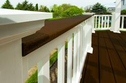 UltraDeck® Rustic™ 12' Hickory Composite Radius Edge Board at Menards®