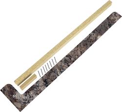 CustomCraft Countertops® Winter Carnival Laminate Countertop Endcap Kit ...