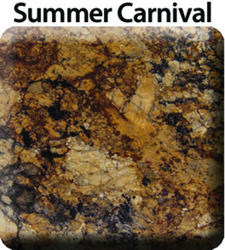 CustomCraft Countertops® Summer Carnival Laminate Countertop Endcap Kit ...