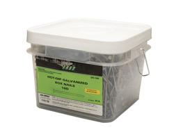 Grip Fast® 3-1/2" 16D Hot-Dipped Galvanized Smooth Shank Box Nail - 30 ...