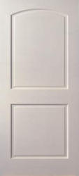 Mastercraft® 36"W x 80"H Primed 2-Panel Arch Interior Door Only at Menards®