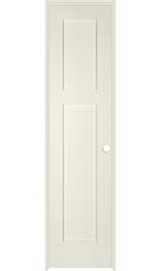 Mastercraft® 18"W x 80"H Primed 3-Panel Mission Prehung Interior Door ...