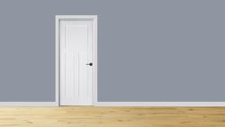 Mastercraft® 32"W x 80"H Brite White 3-Panel Mission Prehung Interior ...