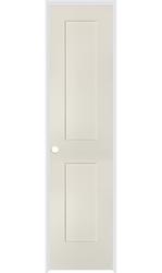 Mastercraft® 18"W x 80"H Primed 2-Panel Prehung Interior Door - Right ...