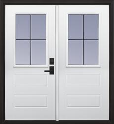 Mastercraft® Arcadian 72"W x 80"H Primed Steel Internal Grille Half ...