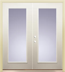 Mastercraft® 72"W x 80"H Primed Steel Low-E Full-Lite Right Hand ...