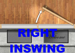 Mastercraft® Arcadian 72"W x 80"H Primed Steel Internal Grille Half ...