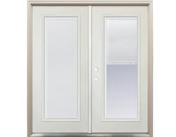 Mastercraft® 72"W x 80"H Primed Steel Internal Blinds Right Hand ...