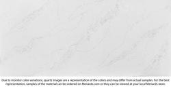CustomCraft Countertops™ Quartz Countertop Sample Bella Carrara 4" x 4 ...