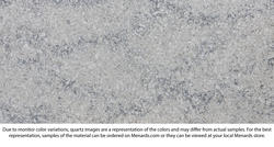 CustomCraft Countertops™ Quartz Countertop Sample Highland Frost 4" x 4 ...
