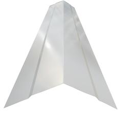 10' White Universal Ridge Cap at Menards®