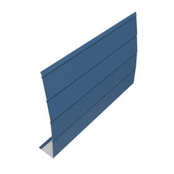 10' 6" Ocean Blue Steel L-8 Fascia at Menards®