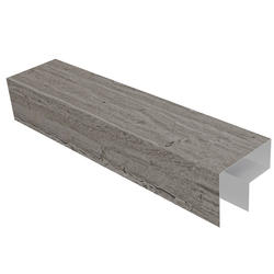 6' 6" Rough Sawn Gray Cedar Steel Mini-Warehouse Trim at Menards®