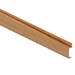 4" x 10' Rough Sawn Natural Cedar Residential Steel Siding Lineal Trim ...