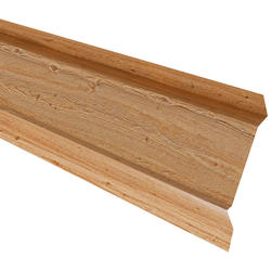 10' Rough Sawn Natural Cedar Steel Double Track Cover at Menards®