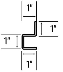 12' 3" Charcoal Gray Steel Bottom Trim at Menards®