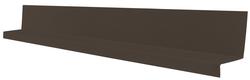 12' 3" Burnished Slate Residential Steel Siding Double Angle Trim at ...