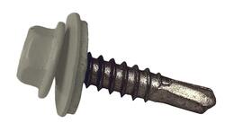 Pro-Grip #12 x 1" Teks Hex Drive Midnight Black Self-Drilling Screw - 1 ...